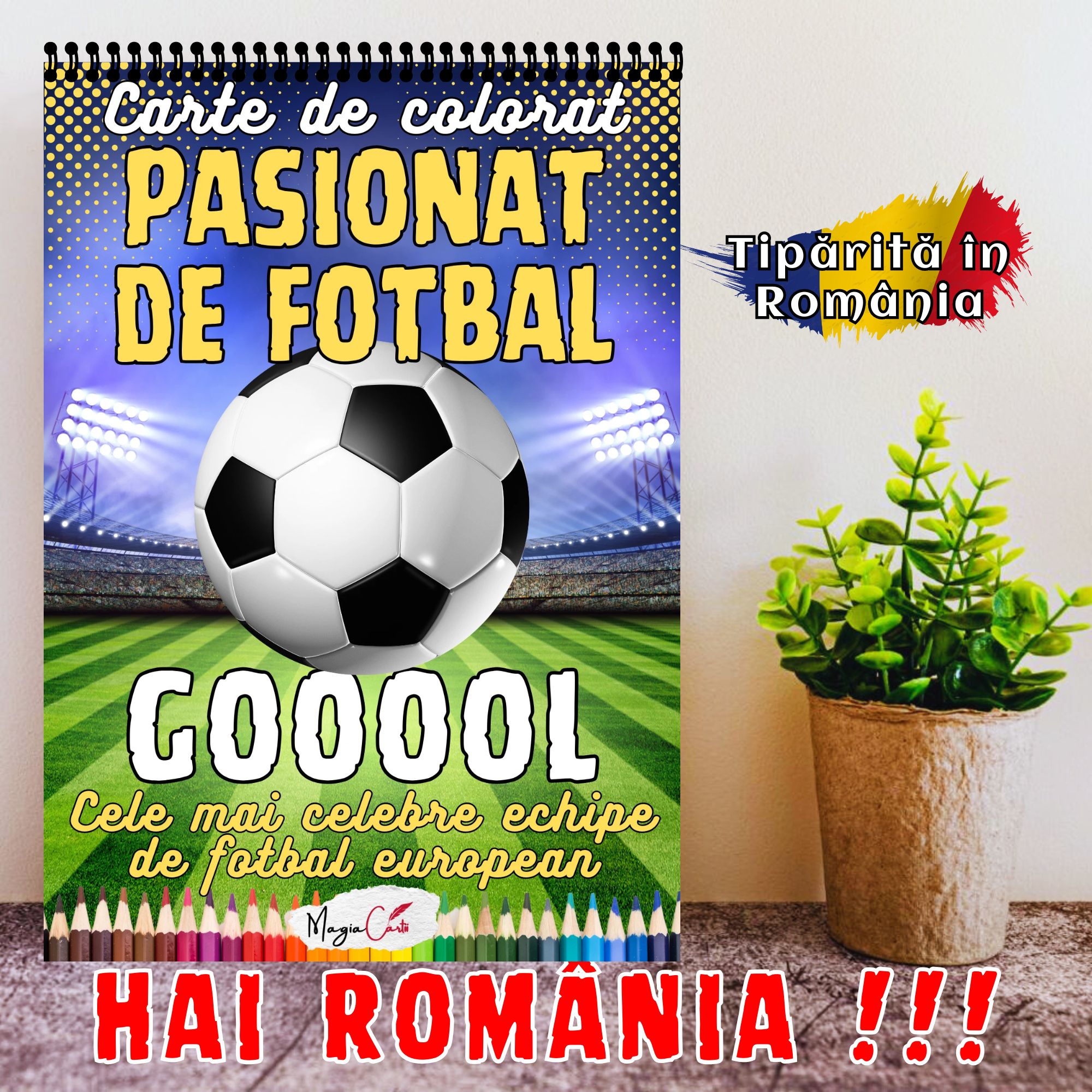 Carte de colorat, Pasionat de Fotbal, Echipele de la Campionatul ...