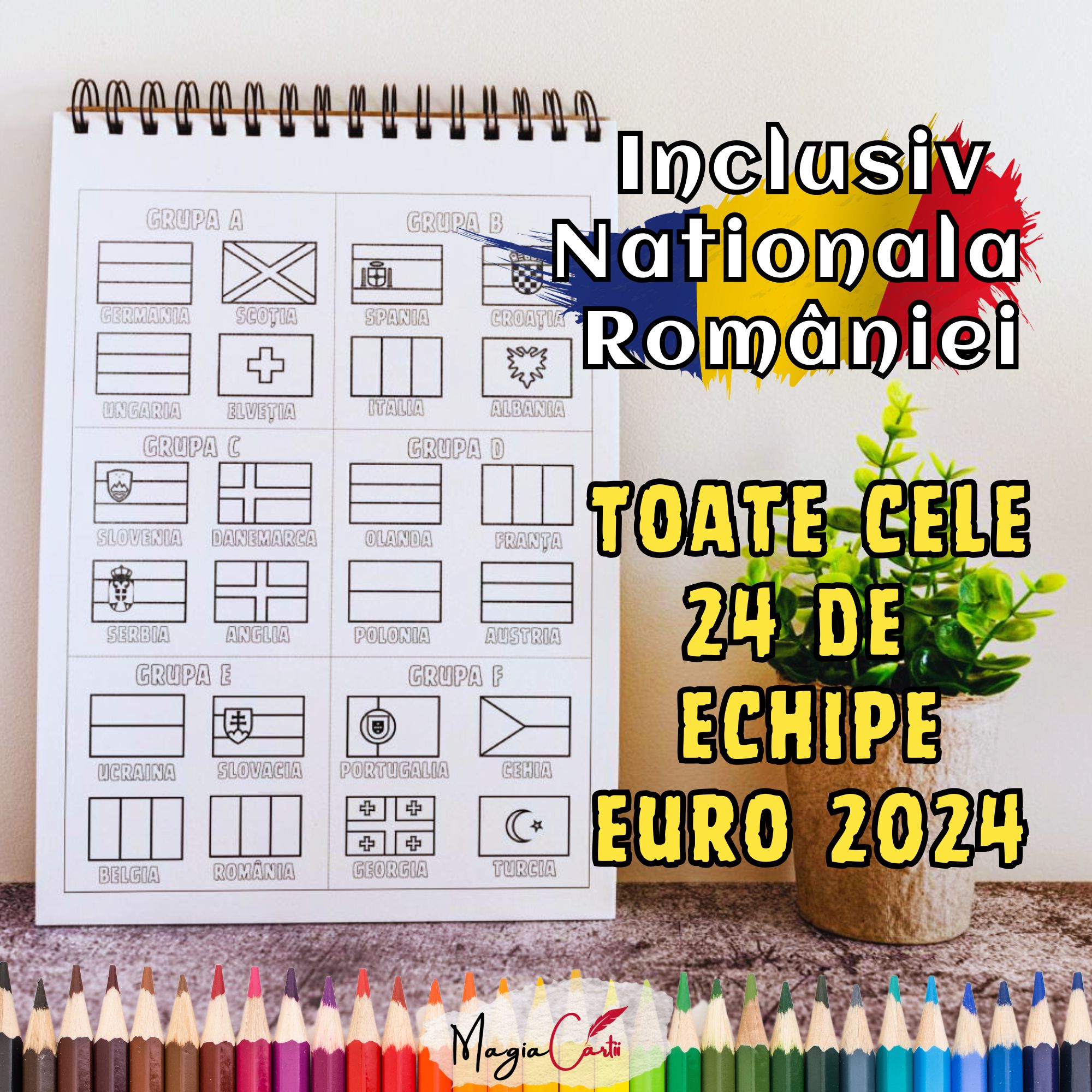 Carte de colorat, Pasionat de Fotbal, Echipele de la Campionatul ...